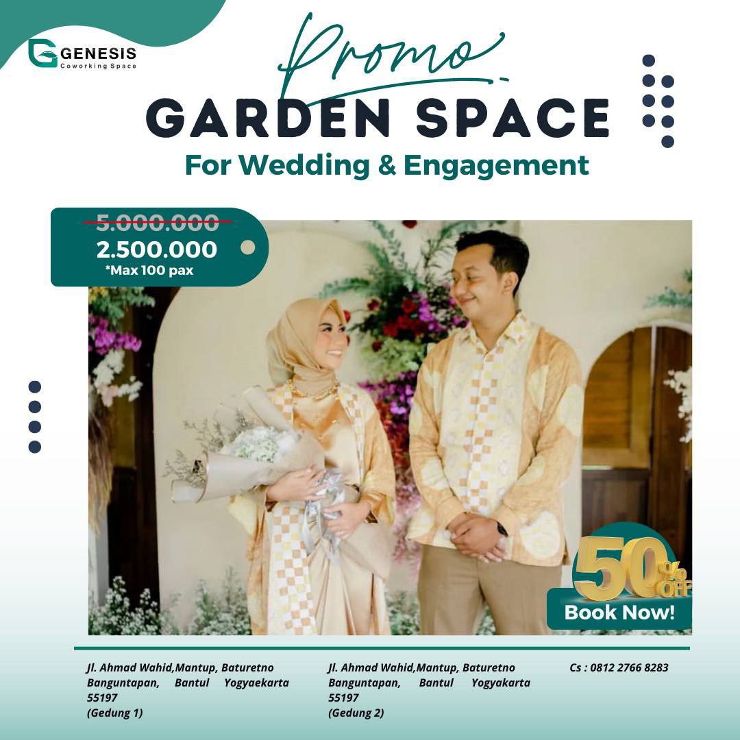 Genesis Coworking Space – Co working Space Ternyaman di Jogja